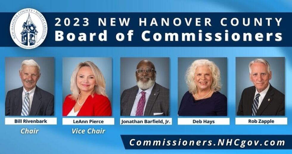 New Hanover County Board Of Commissioners Members Take Oath Rivenbark